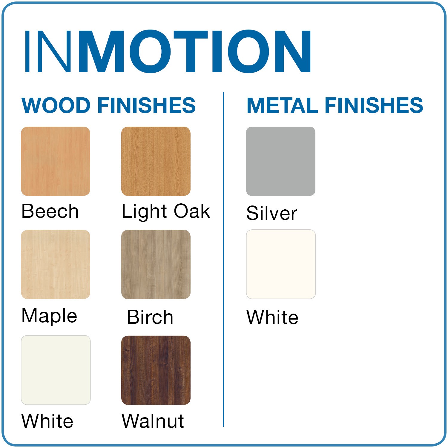 InMotion Rectangular Single Desk | Lee & Plumpton